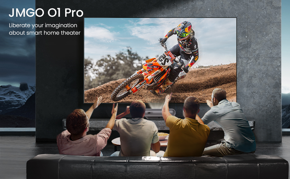 Máy chiếu JMGO O1 PRO - Máy chiếu Android siêu gần